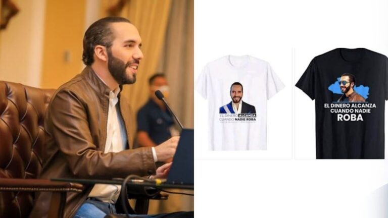 Hondureños diseñan camisas con estampas del Presidente Bukele y son un ...