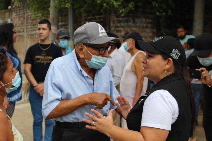 Damaris Leiva inaugura obra en beneficio de los habitantes de la ...