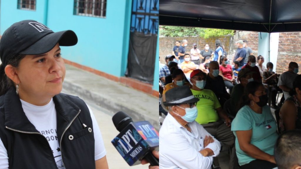 Damaris Leiva inaugura obra en beneficio de los habitantes de la ...