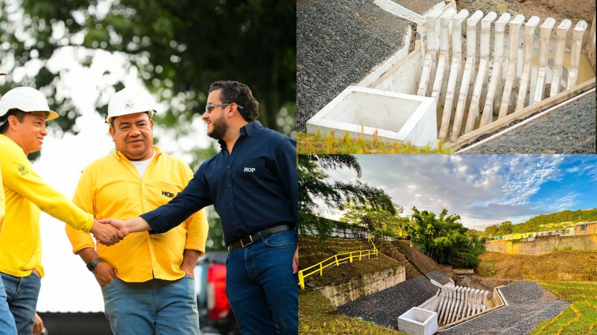 El Gobierno Entrega Obra De Mitigación De Riesgos En Quebrada El