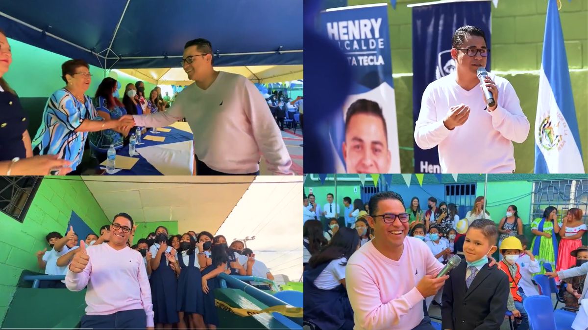Alcalde Henry Flores continúa la gira con los estudiantes
