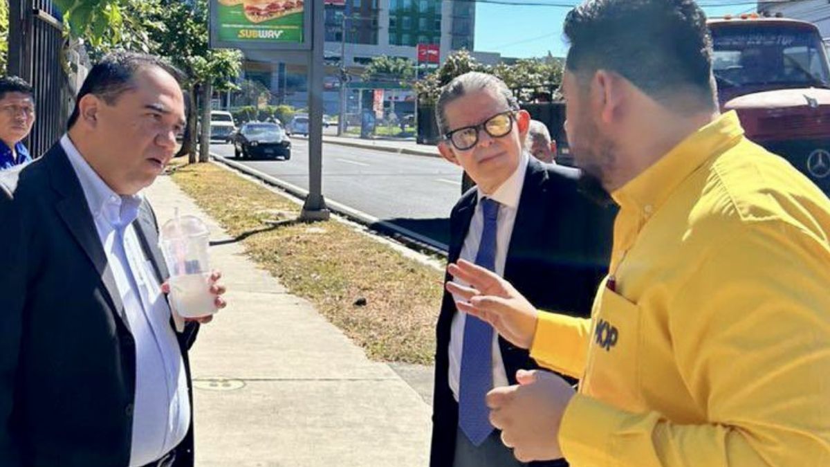 MOP retira estructuras puestas por la Universidad Dr. José Matías ...