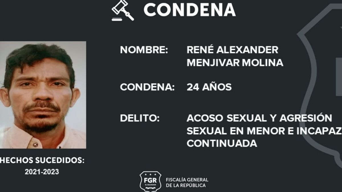 Envían A Prisión A Hombre Que Acosó Y Agredió Sexualmente A Una Menor