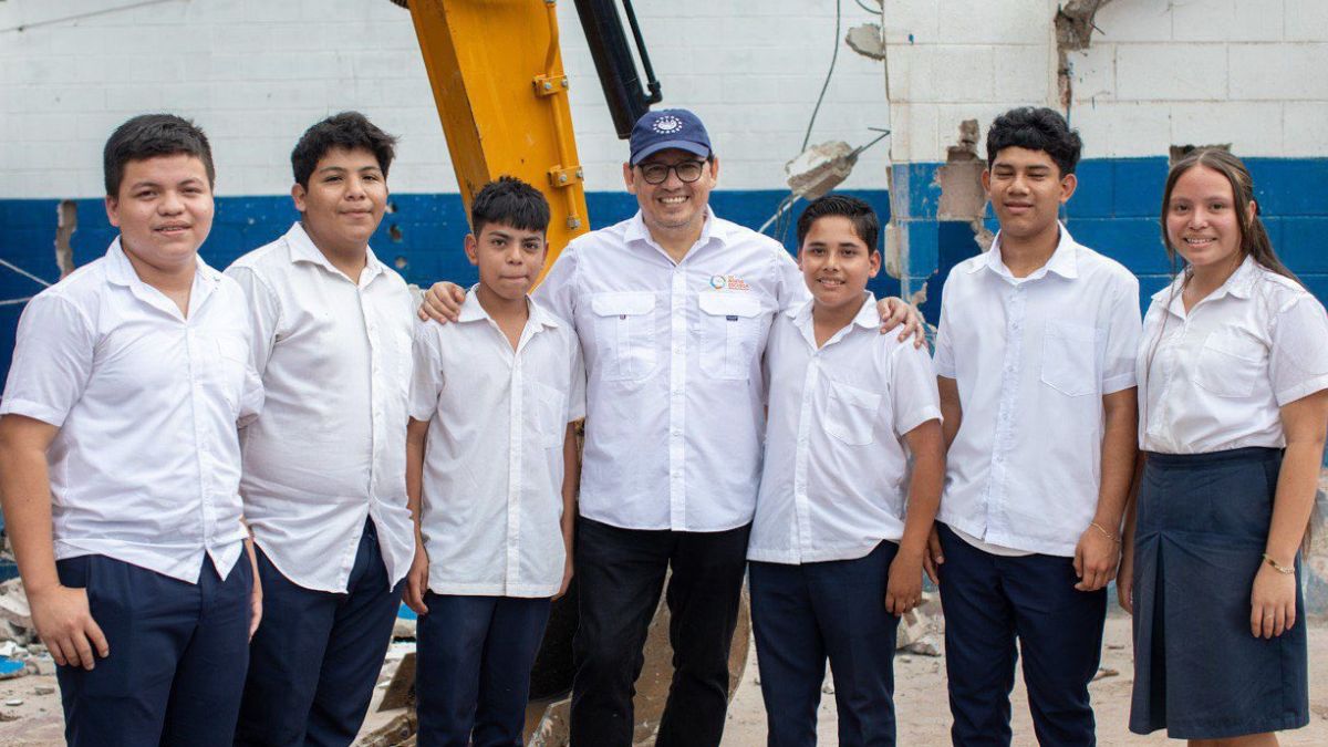 Inicia reconstrucción del Centro Escolar Cantón Cuntán en Izalco