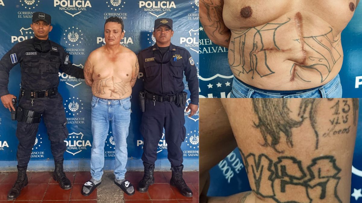 Capturan en Morazán a peligroso pandillero con orden de detención judicial